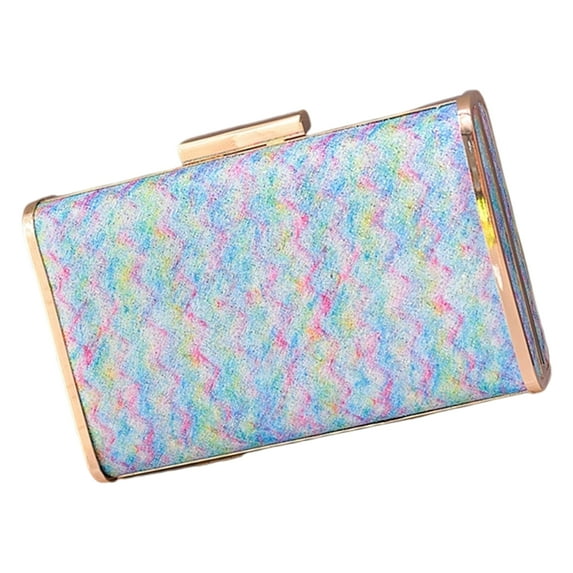 Clutches Purse for Women Shoulder Crossbody Bag Evening Bags Rainbow ...