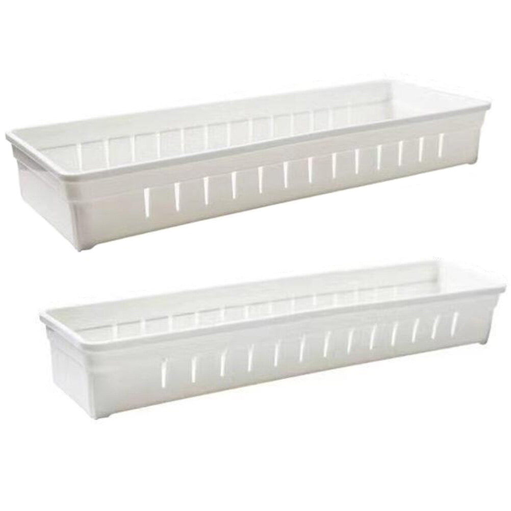 Clutter Organizing Box Plastic Bathroom Organizer Cutlery Drawer ...