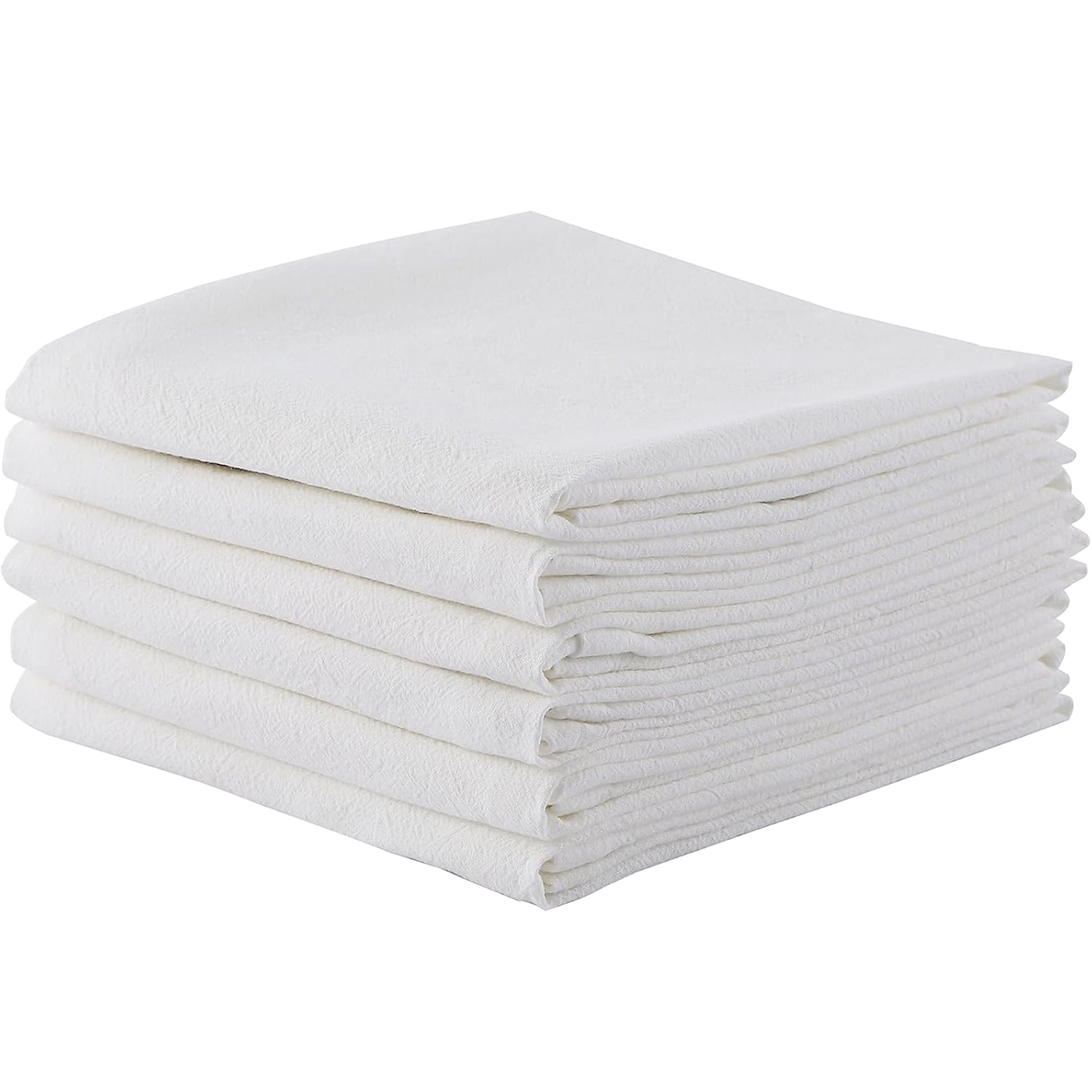 clwellge, Cotton Flour Sack Towels, 20"x28", 6-pack beige - Walmart.com