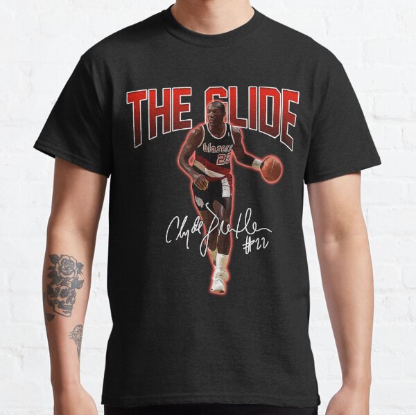 Clyde Drexler Clyde The Glide Legend Basketball Player Vintage Retro ...