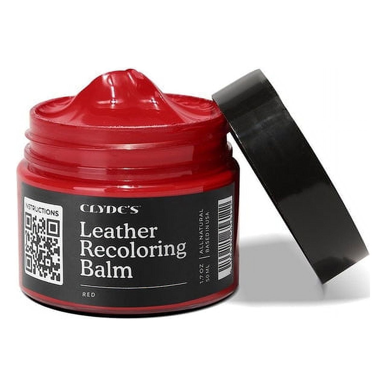 Clyde's™ Leather Recoloring Balm | Non Toxic Leather Color Restorer for ...