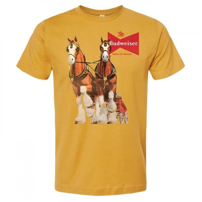 Clydesdales Gold Colorway Cotton T-Shirt, Gold - Large - Walmart.com