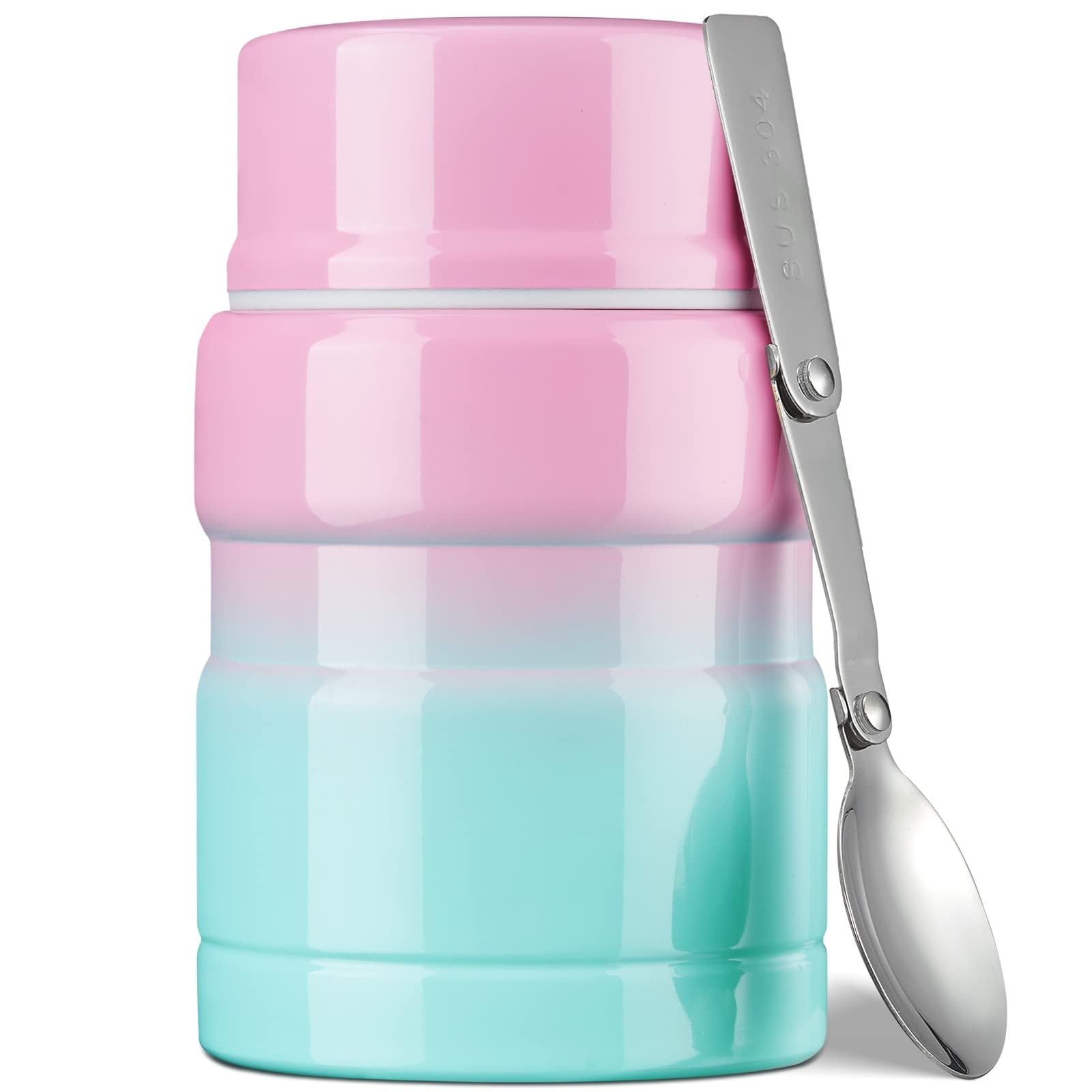 Clytem 17oz Thermo for Hot Food, Insulated Lunch Food Container QB ...