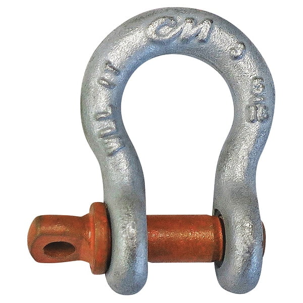 Cm Anchor Shackle,2,000 lb,Carbon Steel M647G - Walmart.com