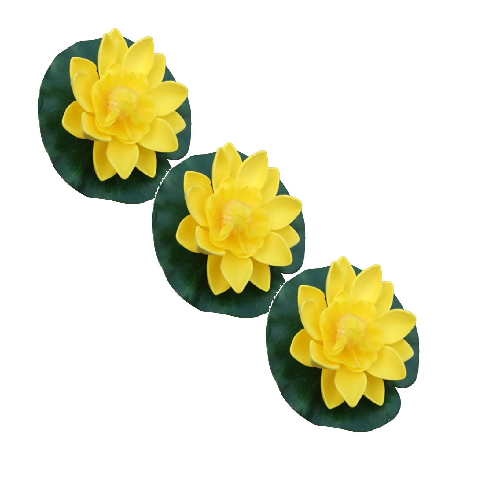 Cm Flowers 10 L^otus Of Pond Rose Flower Eva Floating 7 Water Eva ...