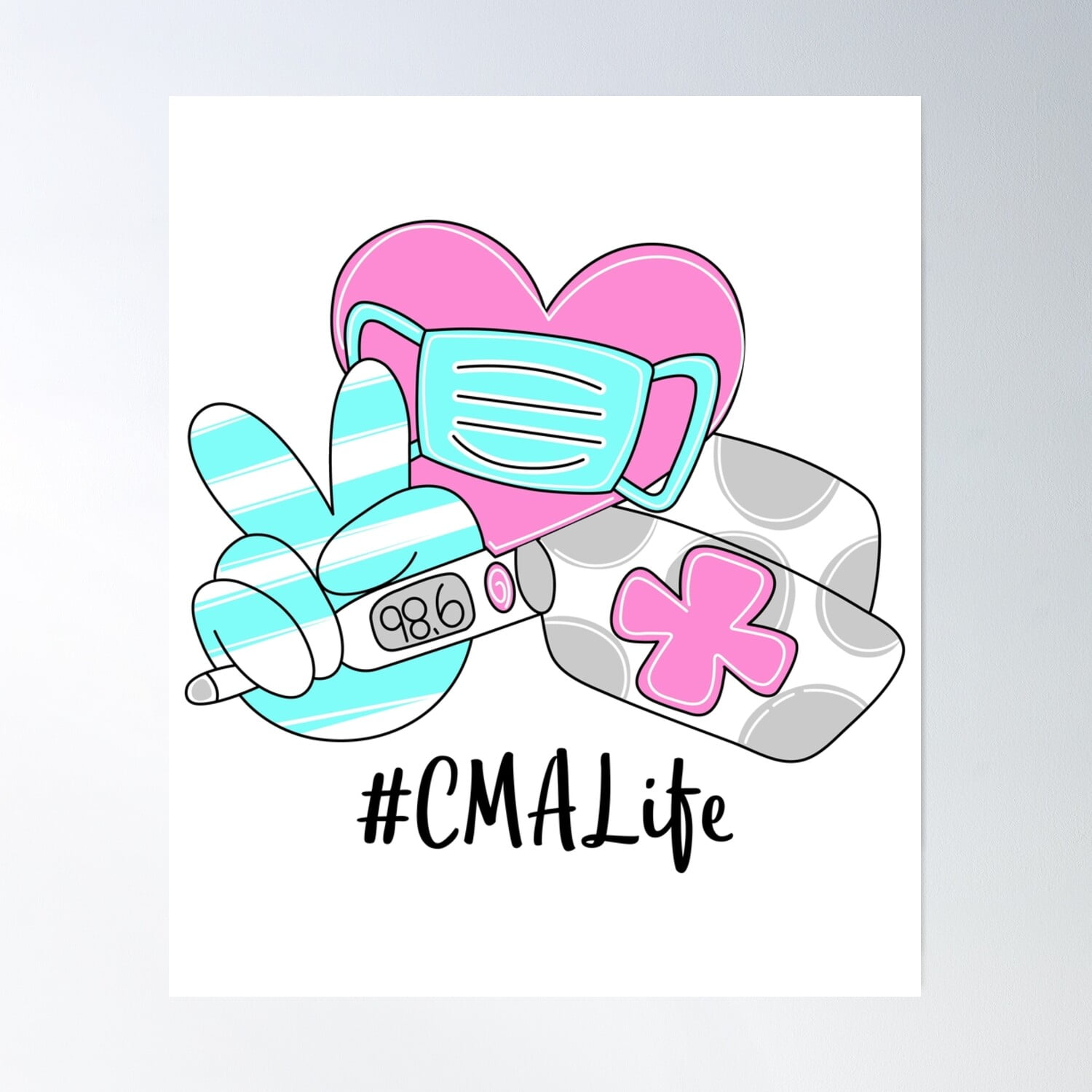 Cma Life Cma, Cma Nurse, Cma Mom, Cma Grandma, Mothers Day Cma, Vintage ...