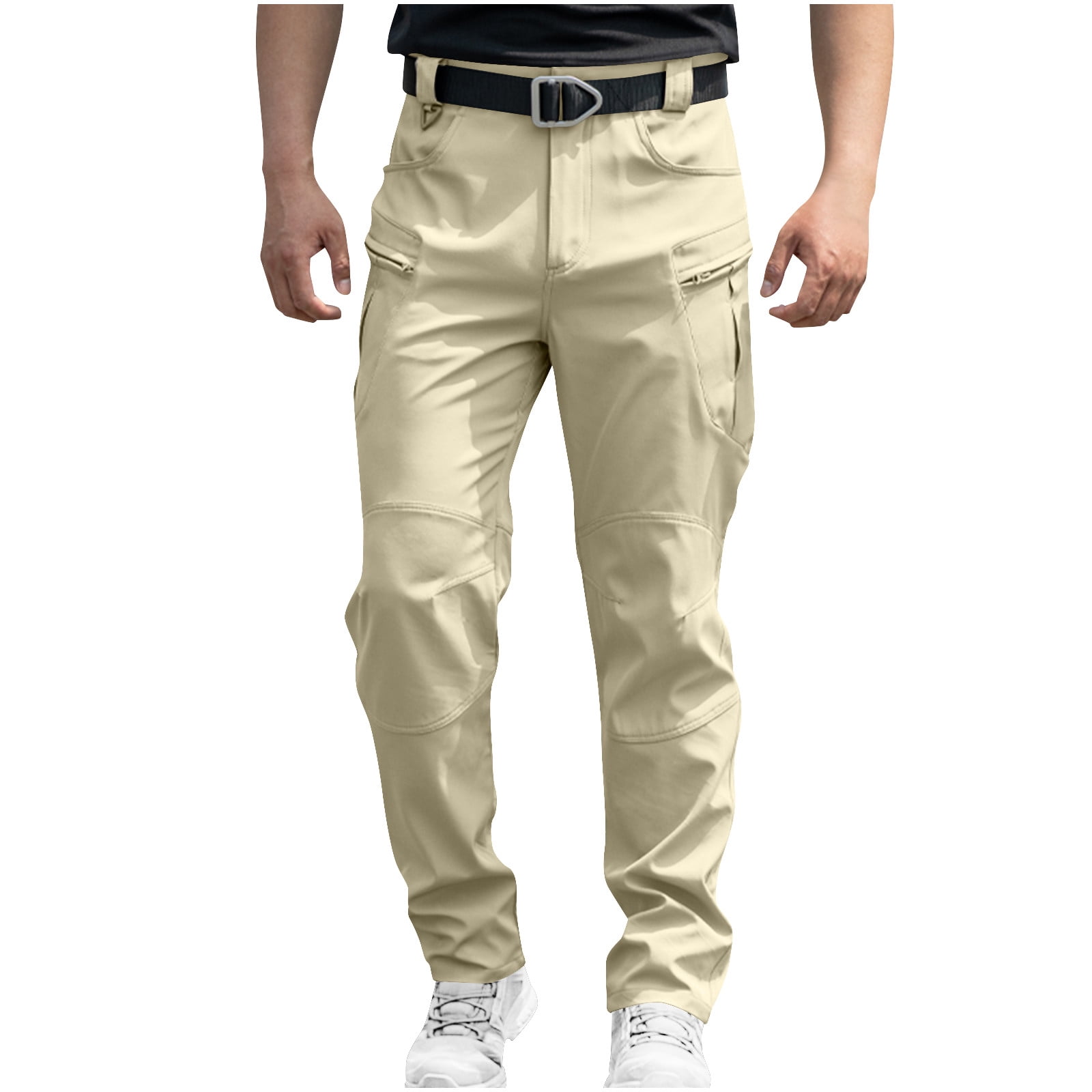 Cmfcve Men Cargo Pants Ventilate Waterproof Travel Pants Stretch ...