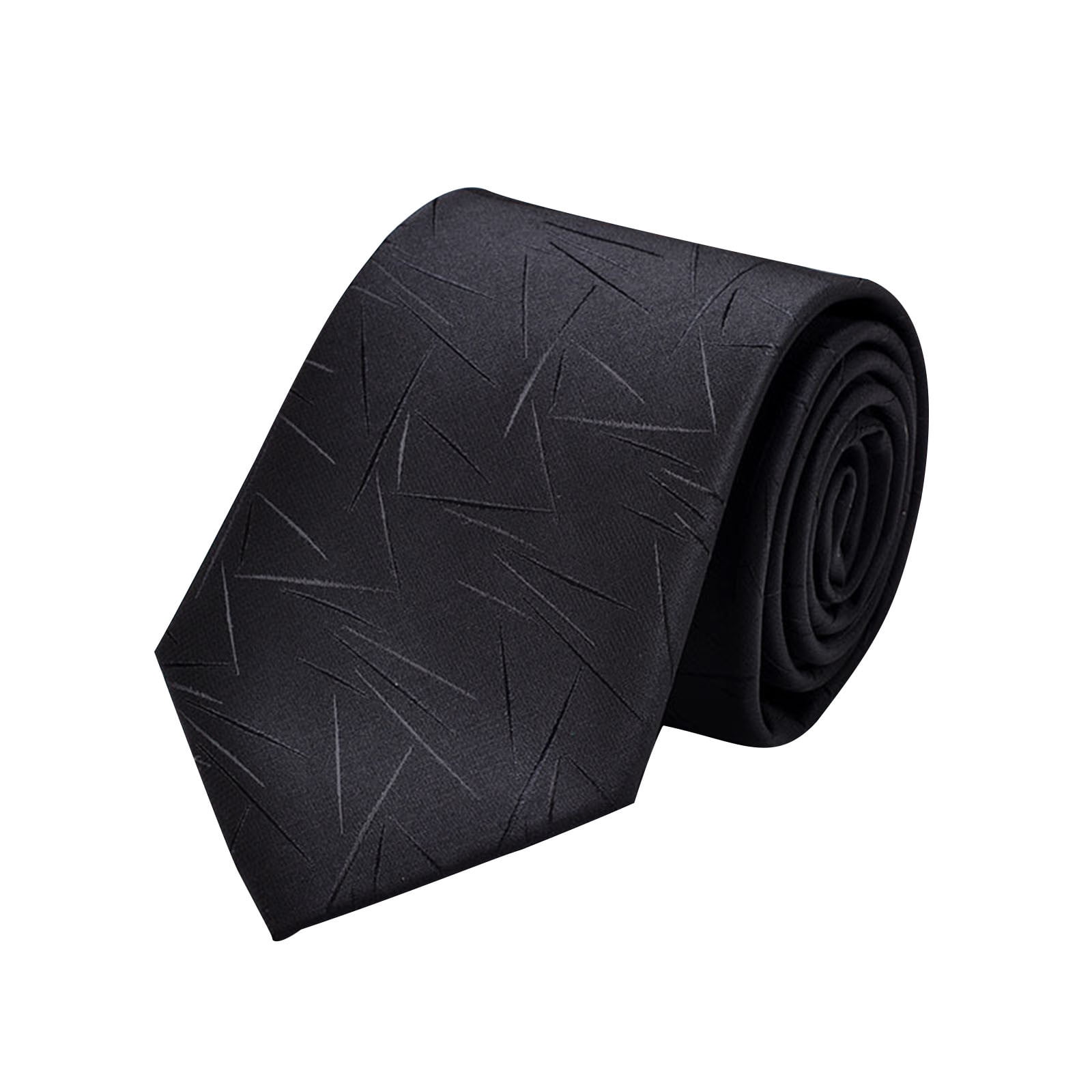 Cmfcve Men Tie Classic Solid Color Wedding Business Party Neckties Men ...