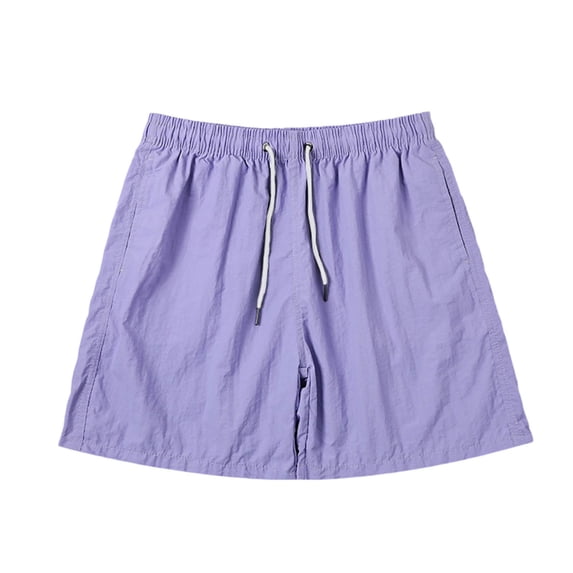 Cmfcve Men's Quick Dry Short Swim Trunks Casual Loose Fit Beach ...