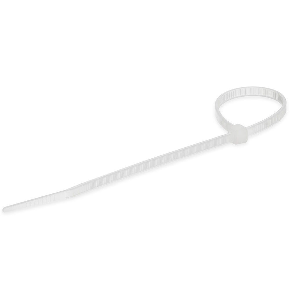Cmple - 8? 40-lbs Cable Tie, Pack of 100 - White - Walmart.com