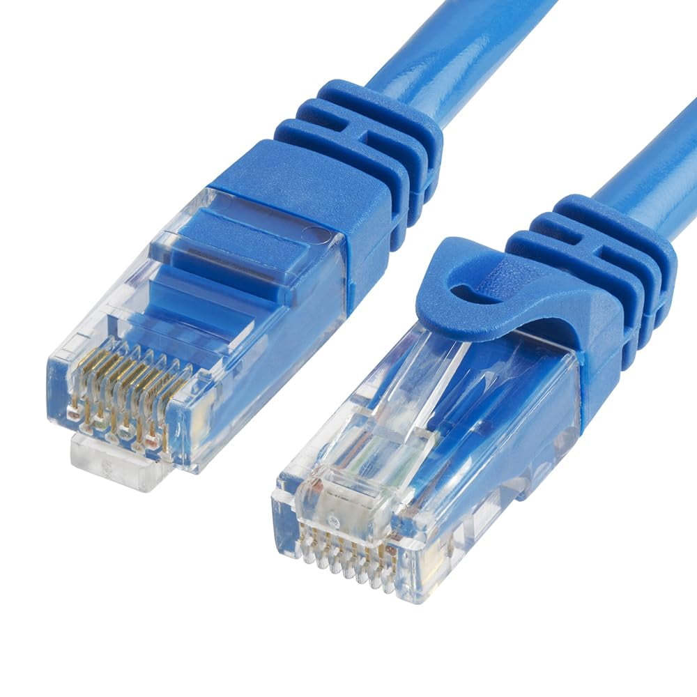 Cmple - Cat 6 Ethernet Cable 100 ft, Cat6 Patch Cables 10Gbps Network ...