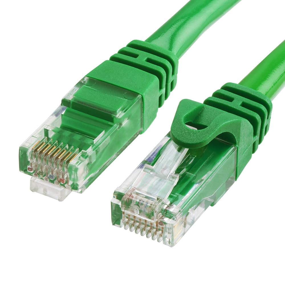 Cmple - Cat 6 Ethernet Cable 15 ft, Cat6 Patch Cables 10Gbps LAN Cable ...