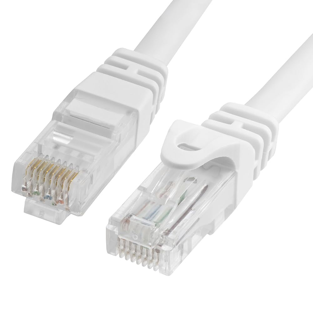 Cmple - Cat 6 Ethernet Cable 50 ft, Cat6 Patch Cables 10Gbps Network ...