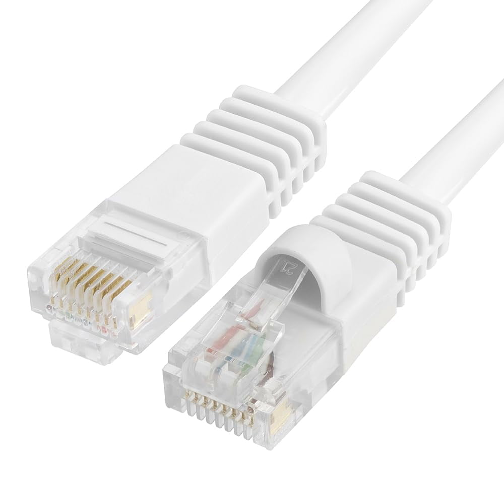 Cmple - Cat5e Ethernet Cable 15 ft, 350 MHz UTP Cat 5e Ethernet Patch ...