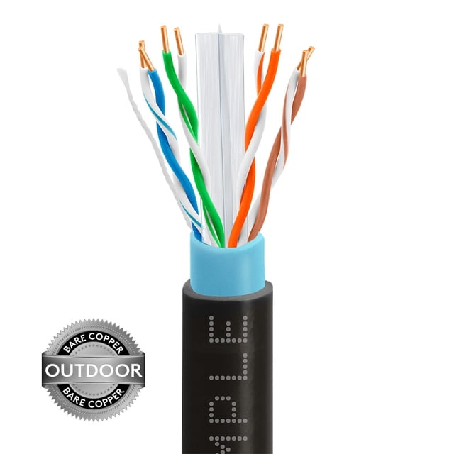 Cmple - Cat5e Network Ethernet Cable - Computer LAN Cable 1Gbps - 350 ...