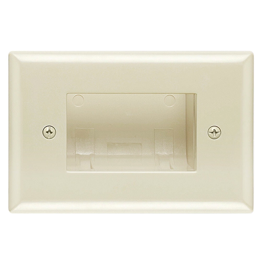 Cmple - Wall Plate - Recessed Easy Mount Low Voltage, Slim Fit - Lite ...