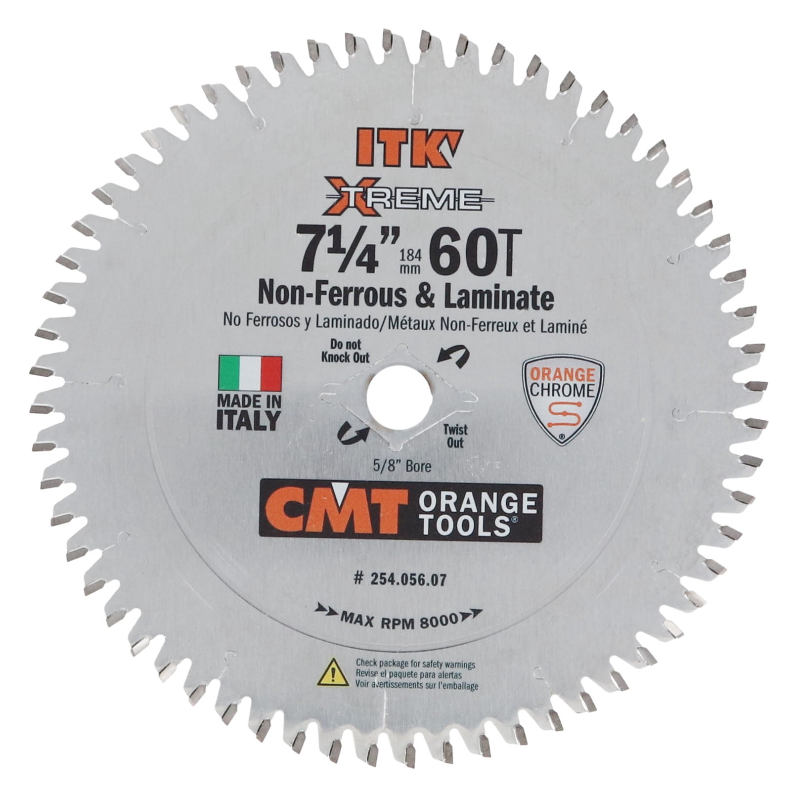 CMT 254.056.07 ITK Industrial Saw Blade for Miter and Table Saws ...