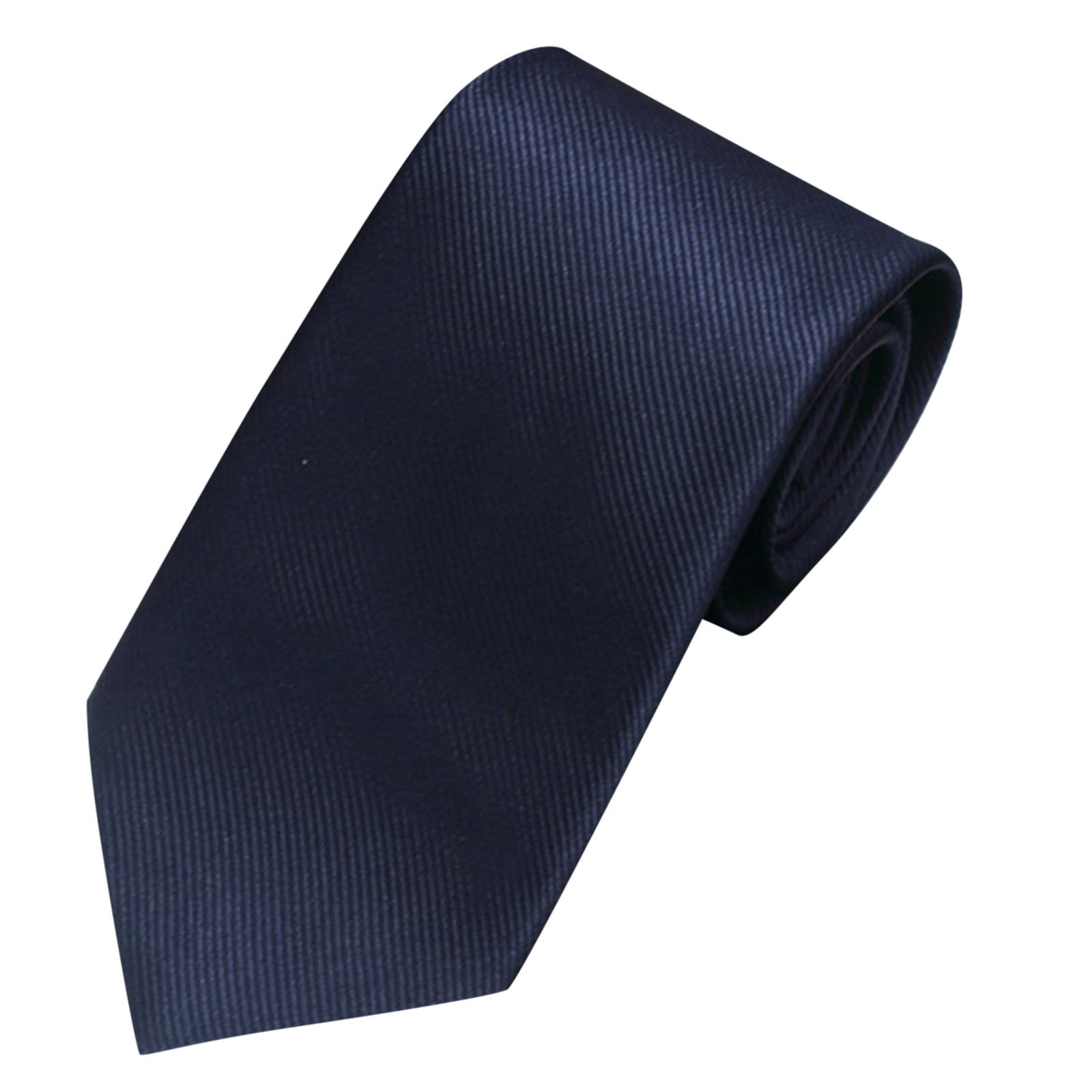 Cmunyle Blue Polyester Hand Tied Necktie For Men 8Cm 3.15In Width 145Cm ...