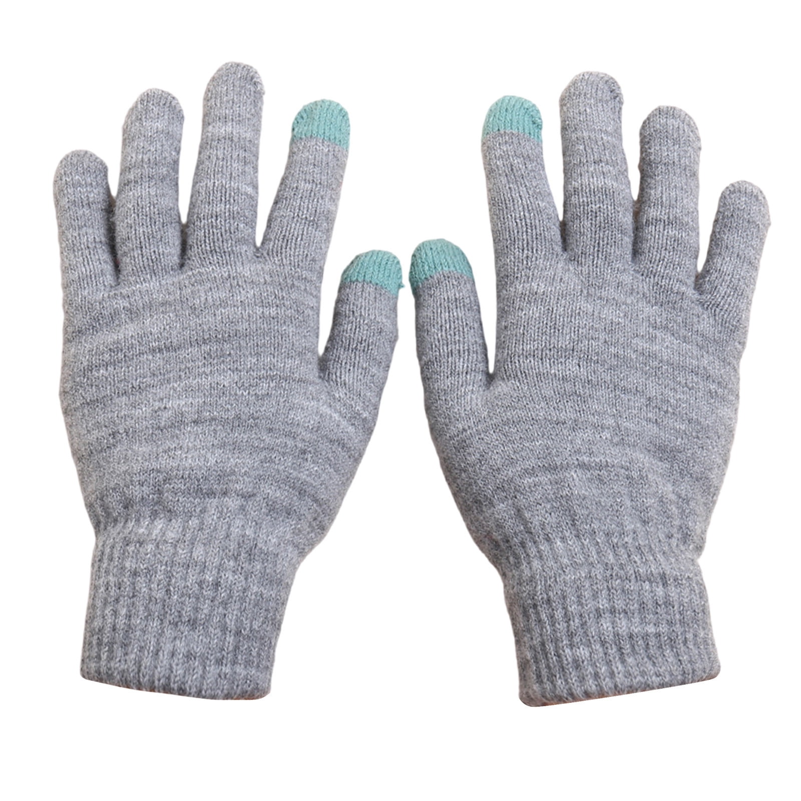 Cmunyle Fleece Lined Winter Touchscreen Gloves For Women Conductive ...