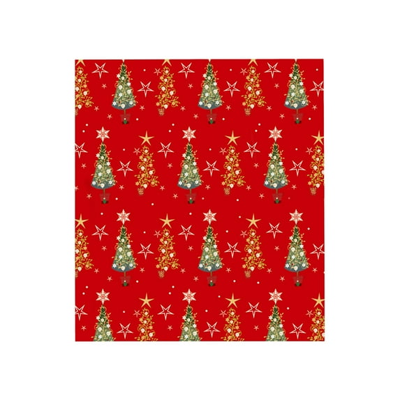 Cmunyle Large Christmas Tree Collar Skirt Plush Pattern Tree Bottom ...