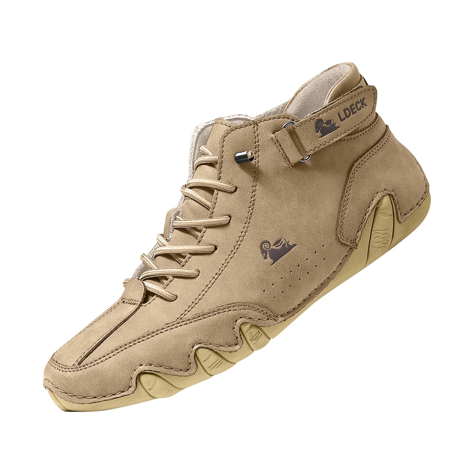 Cmunyle Men'S High Top Sneakers Casual Lace-Up Design Nylon And Spandex ...