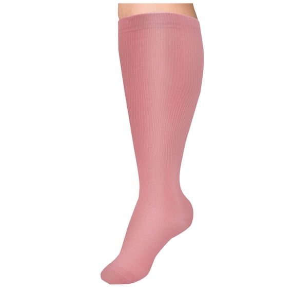 Cmunyle Pink Nylon Nurse High Socks For Men Plus Size Xxxl Running ...