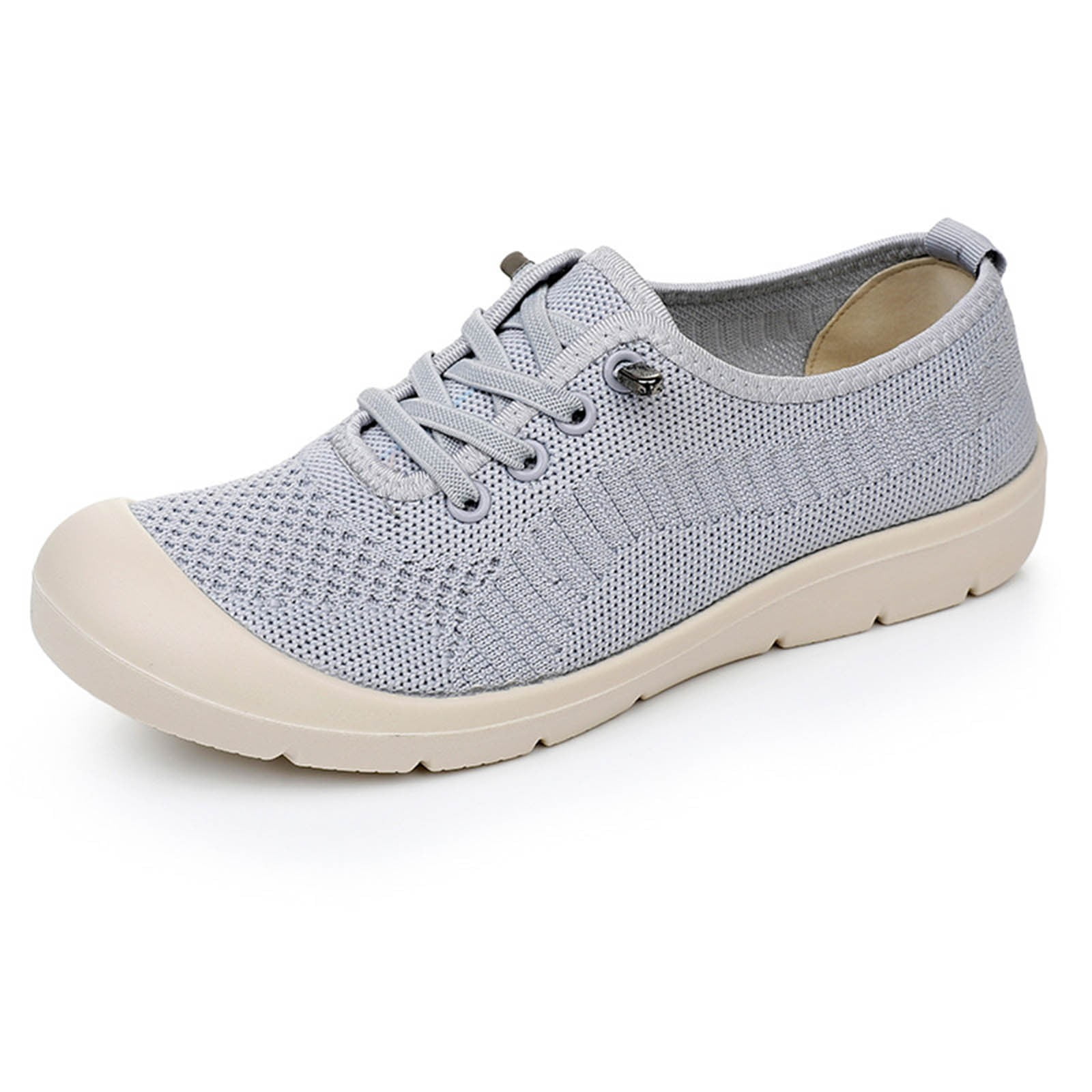 Cmunyle Women'S Casual Flats Shoes With Solid Color Design Soft Sole ...