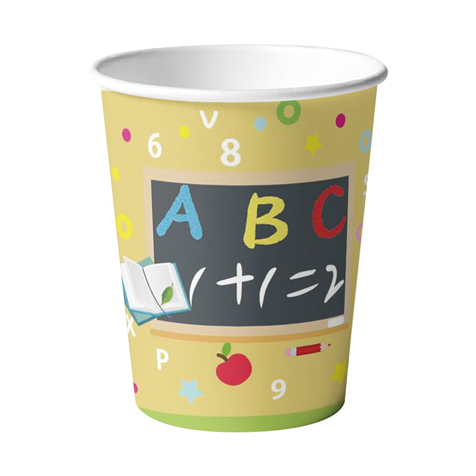 Cmyynna 10 Pcs School Plates and Napkins - Back to School Disposable ...