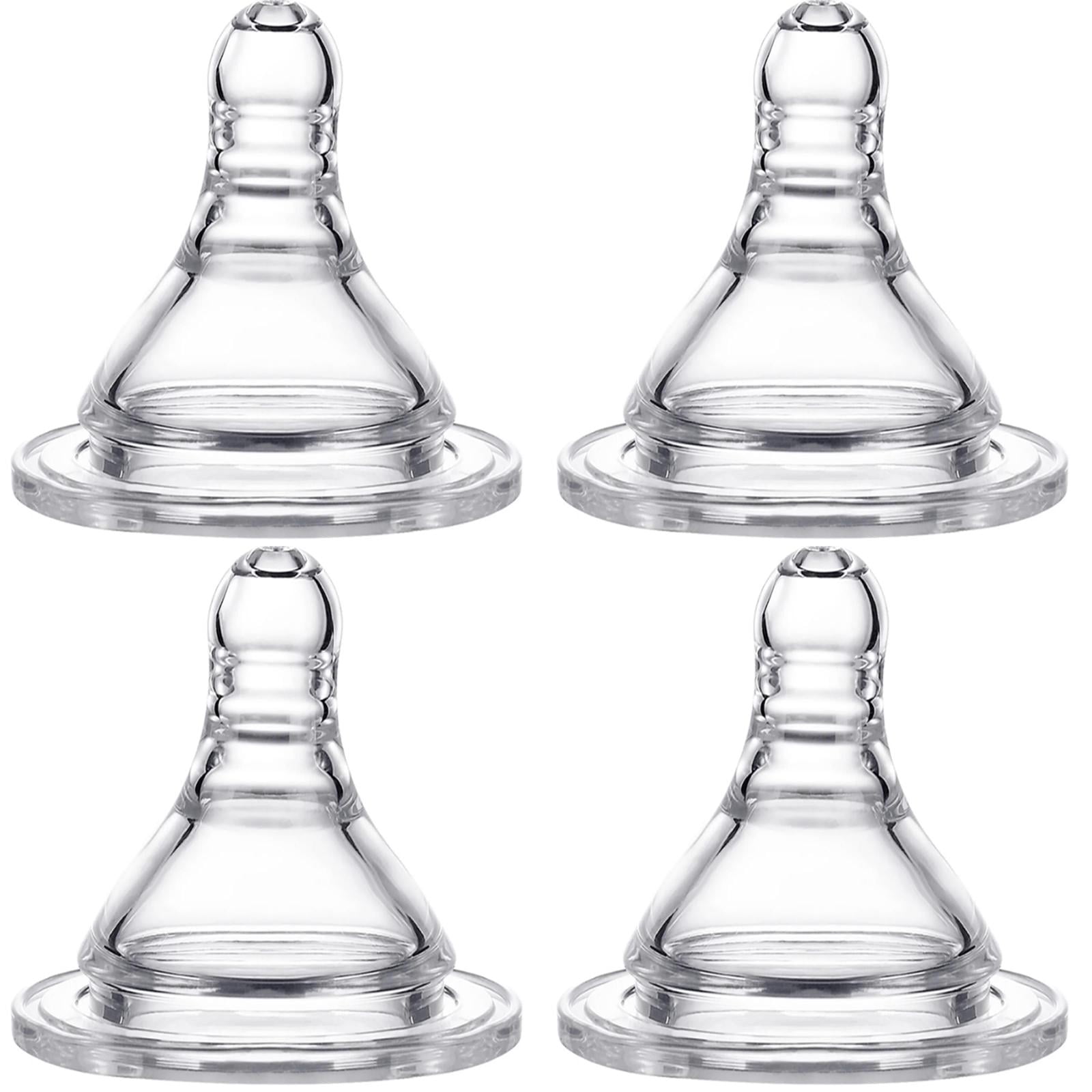 Cmyynna Natural Flow Preemie Flow Narrow Baby Bottle Silicone Nipple ...