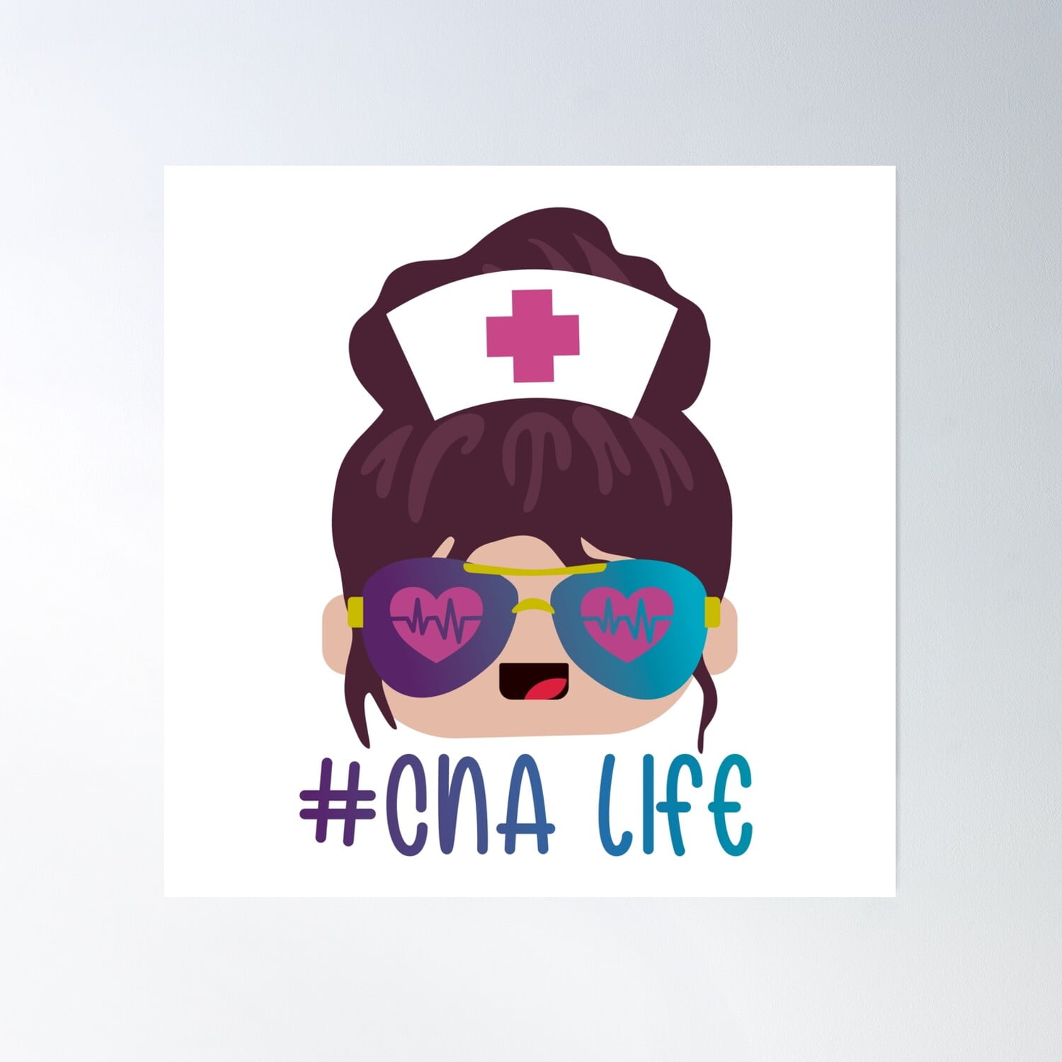 Cna Life, Back And Body Hurts Nurse Life, Nursing Poster Wall Art ...