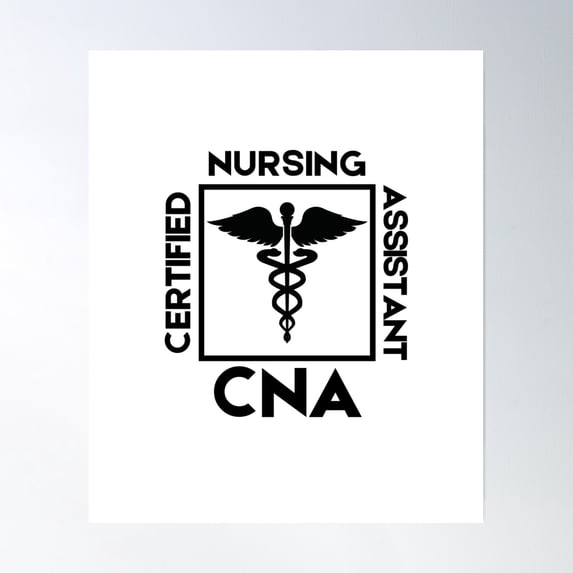 Cna Nurse Assistant - Cna Certified Nurse Assistant Poster Wall Art ...