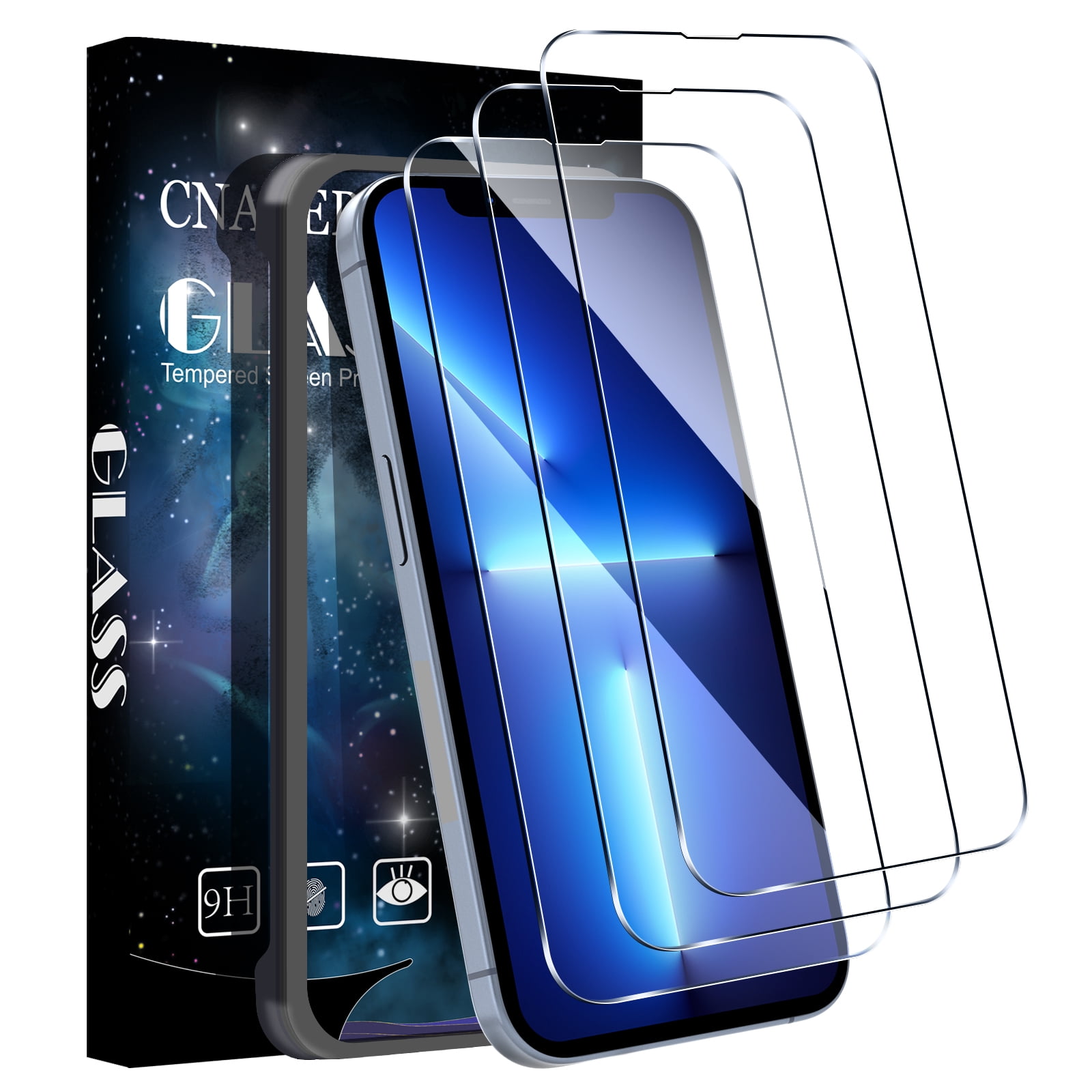 Cnarery 3 Pack Screen Protector for iPhone 13 Pro Max 6.7 Inch ...