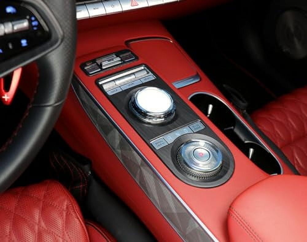 Cnaurda Wood Grain Style ABS Car Central Gear Shift Panel Cover Center ...