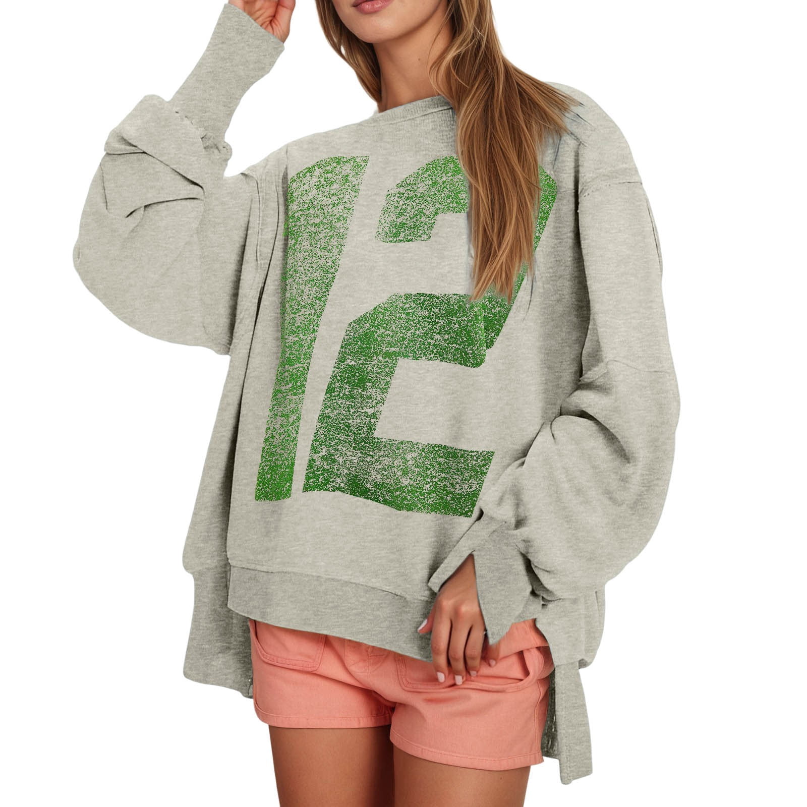 Cnbwig Fashion Hoodies for Women Sweatshirts Crewneck Sweatshirt Floral ...