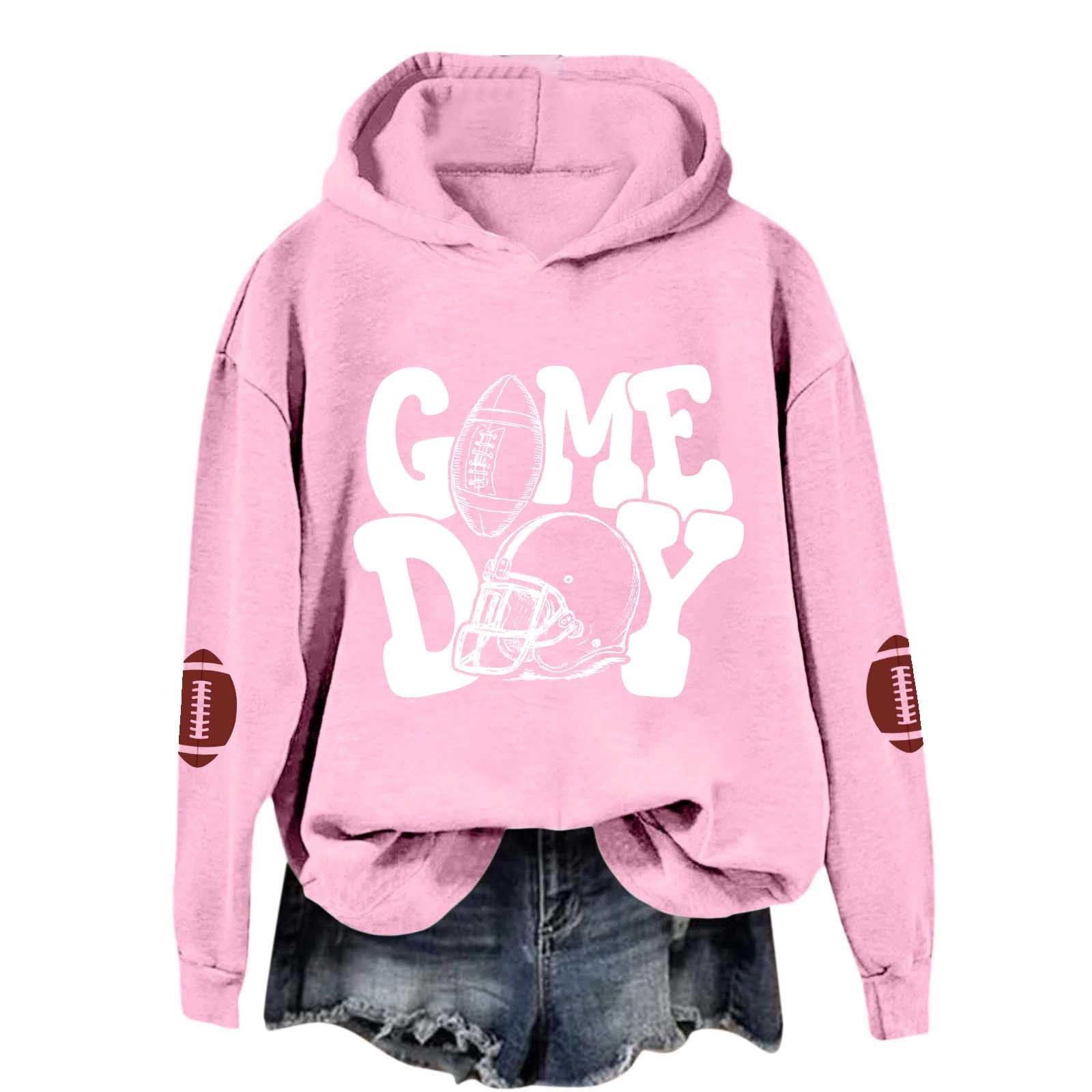Cnbwig Sweatshirt for Women Fall Fashion Stylish Hoodies Football ...