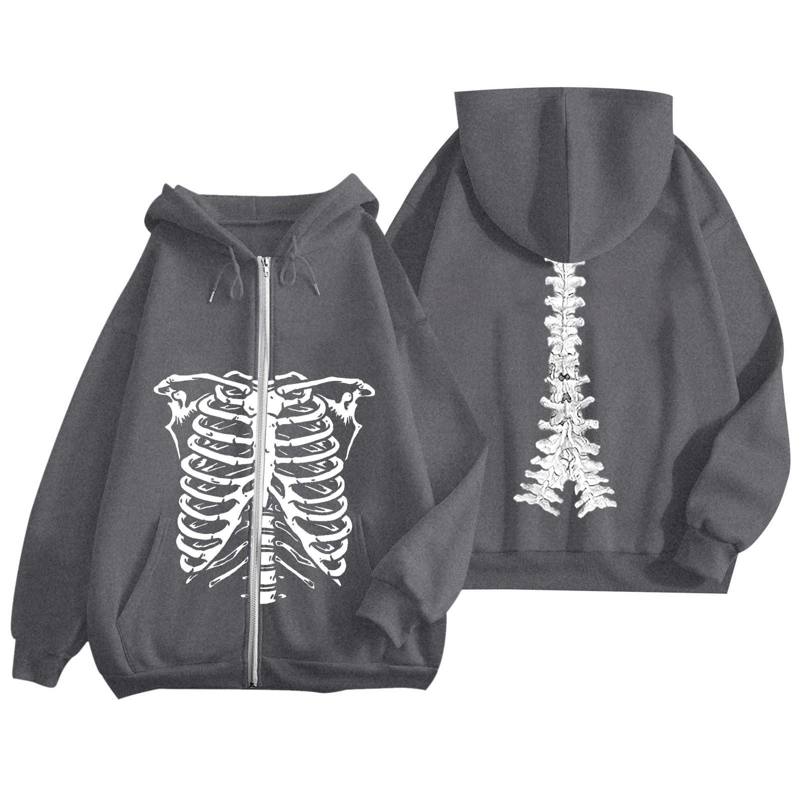 Cnbwig Women's Hoodies & Sweatshirts Zip Up Hoodie Oversized Streetwear ...