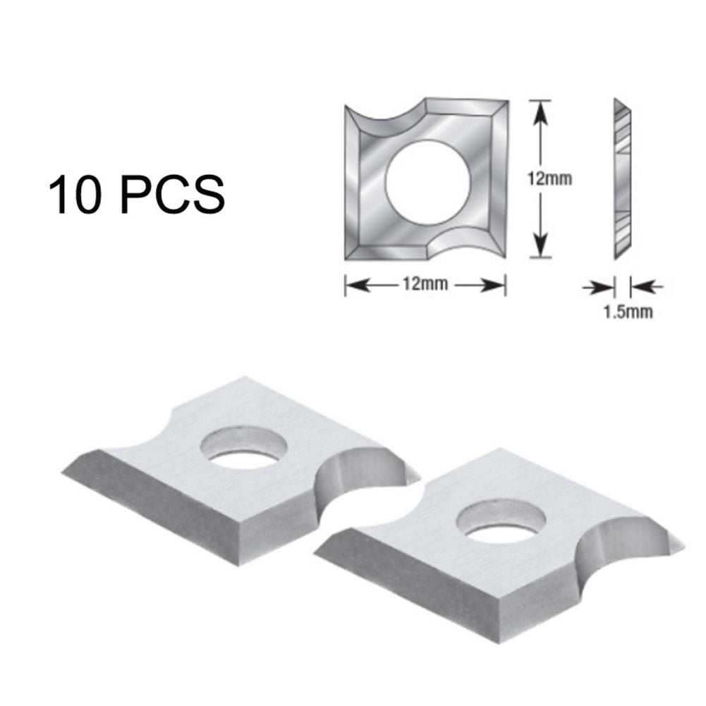 CNC 2 Blades Router Bit Round or Bevel Corner Insert Woodworking ...
