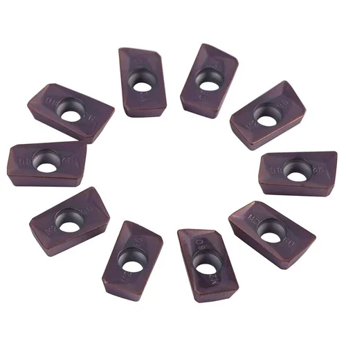 Cnc Carbide Turning Tool Inserts Cutter Blades 10 Piece Set With Box ...
