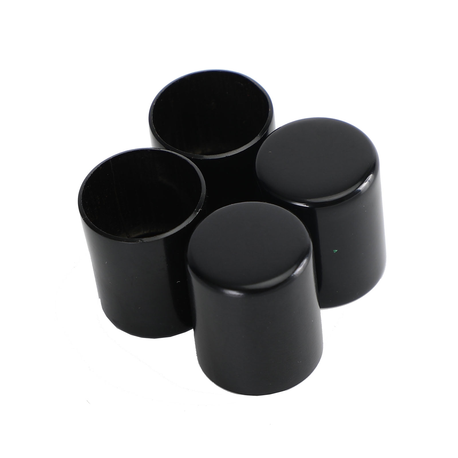 Cnc Front Spike Fork Alex Tube Caps Black Fit For Glide Road King ...