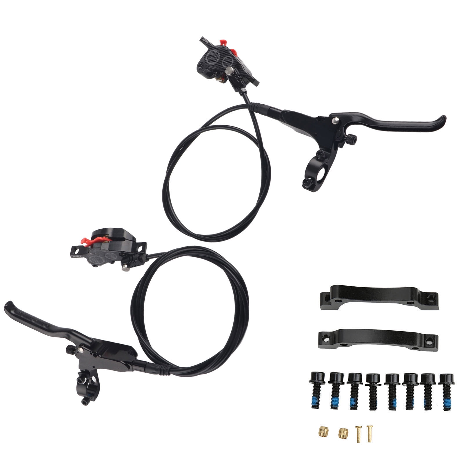 Cnc Hydraulic Disc Brake, Ztto Mtb Bike 4 Piston Front Rear Hydraulic ...