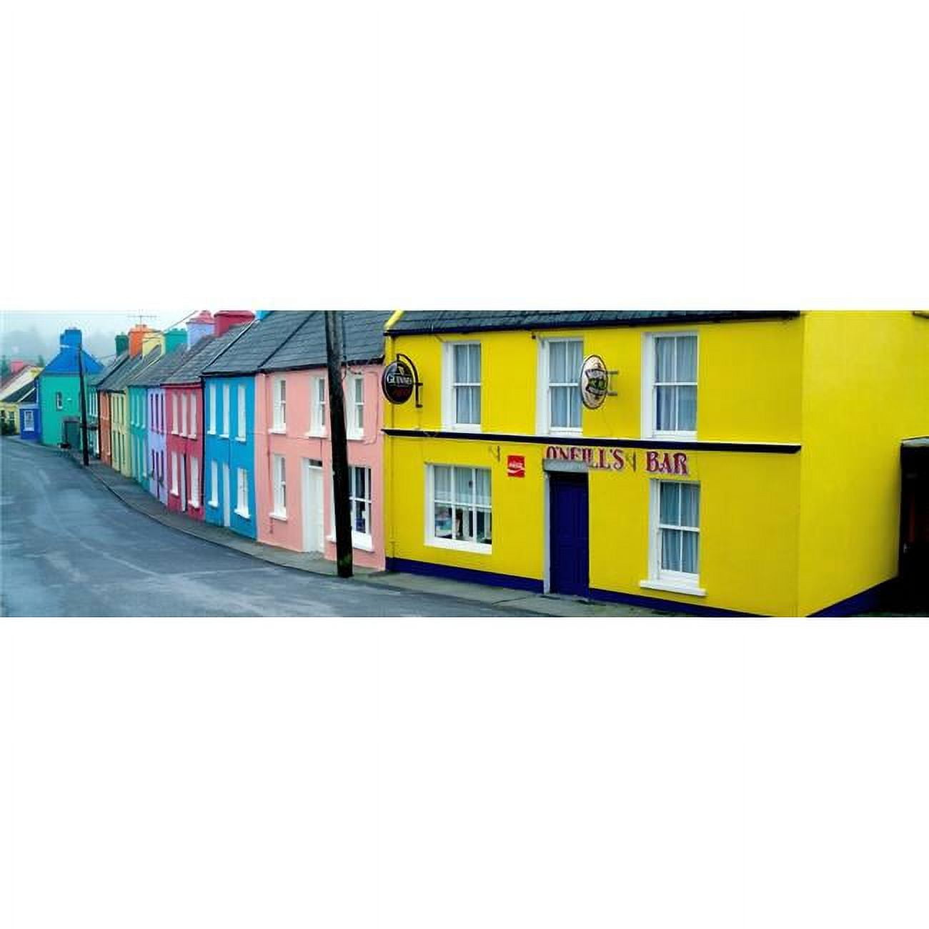 Co Cork Eyeries Village in The Rain Poster Print by The Irish Image ...