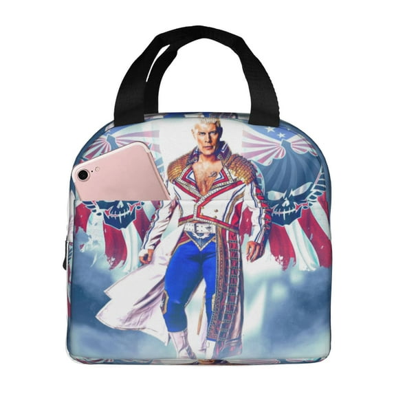 Co-Dy Wrestler Rh0d Lunch Box Insulated Lunch Bag For Women Men ...