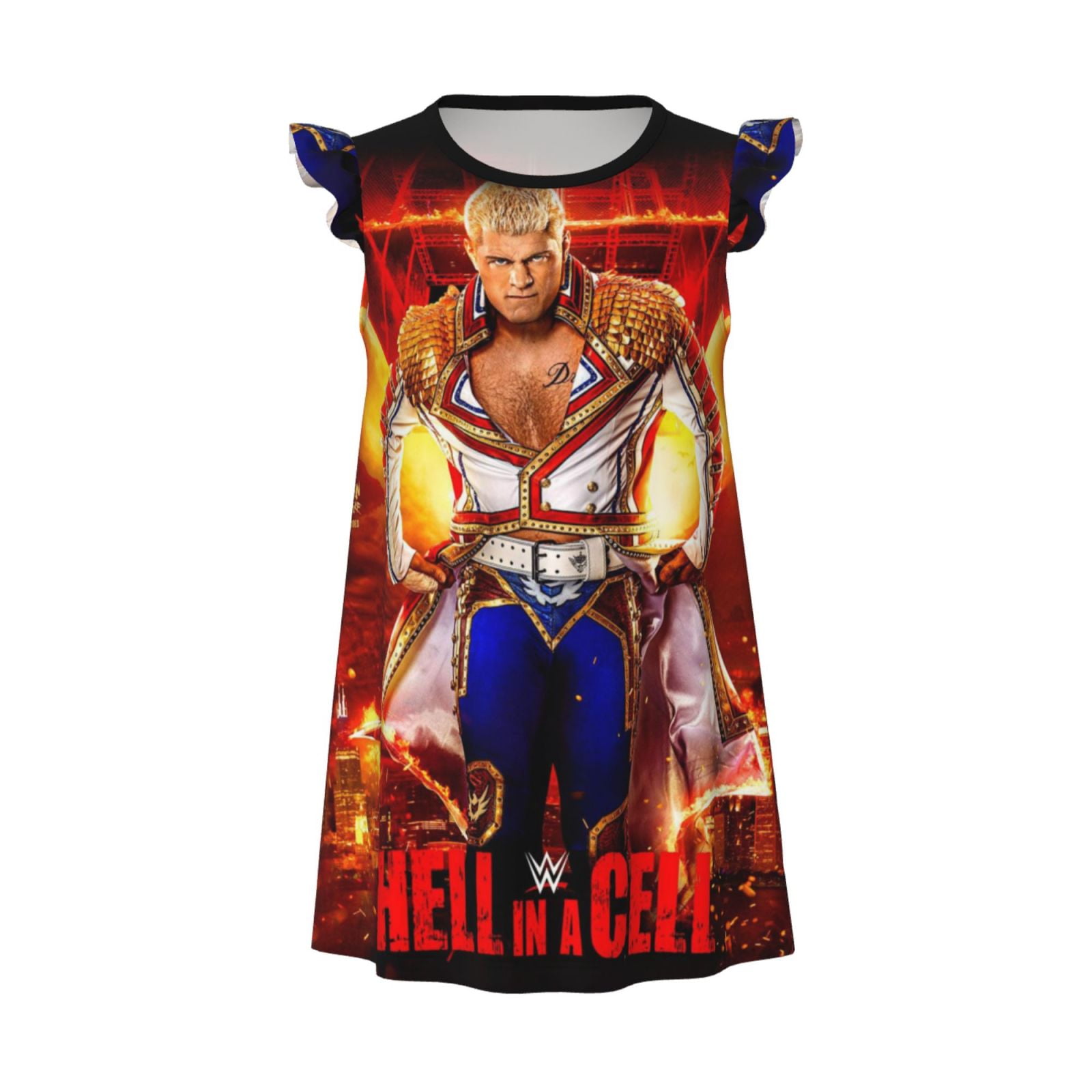 Co-Dy Wrestler Rh0d Nightgown Princess Pajama Dresses For Sleepwear ...