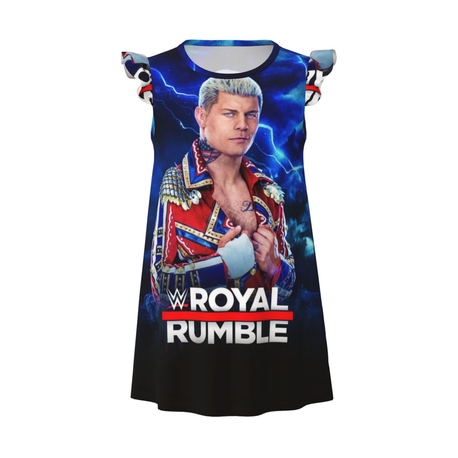 Co-Dy Wrestler Rh0d Nightgown Princess Pajama Dresses For Sleepwear ...