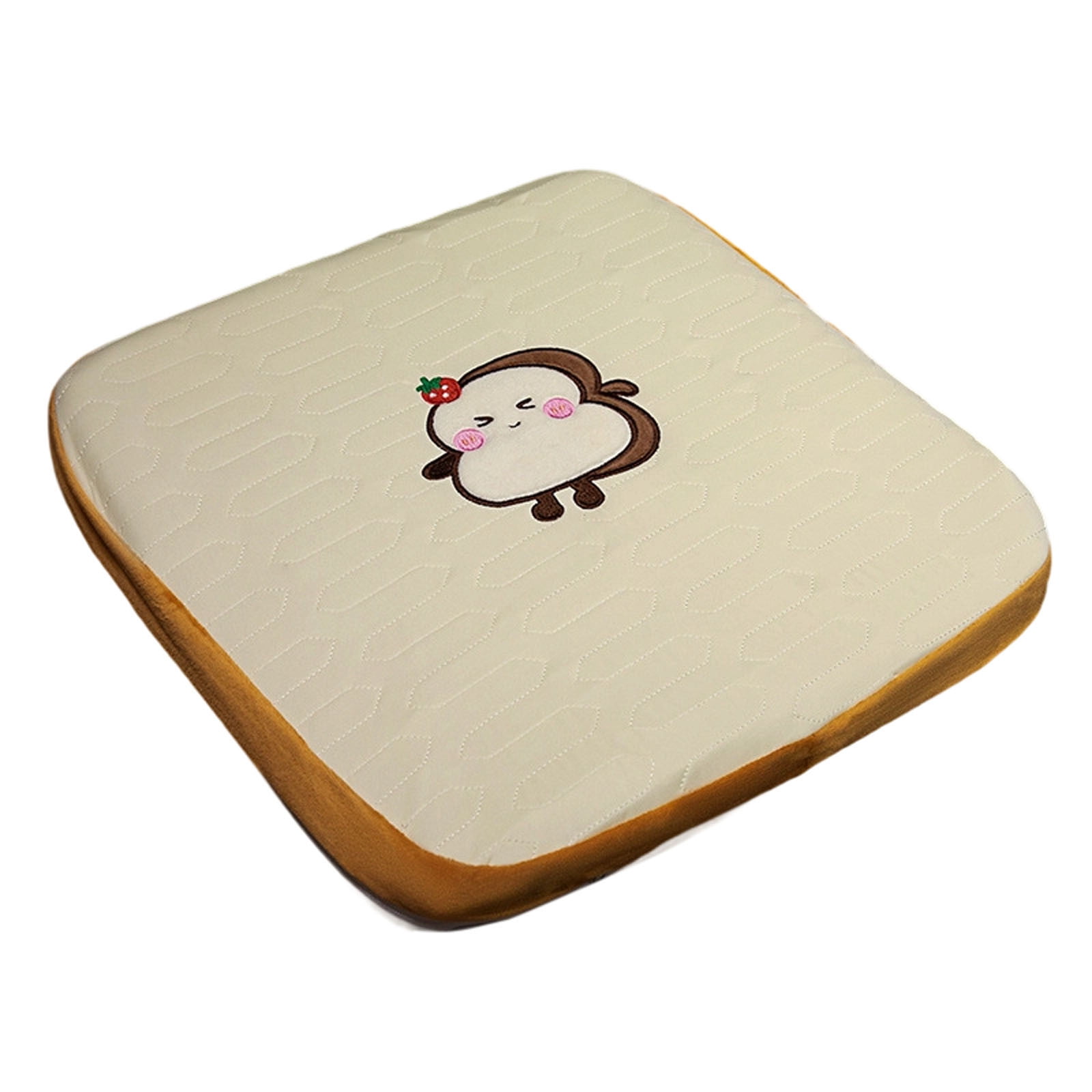 Co Oling Gel Seat Cushion Breathable Ice Silk & Lateex Summer Chair Pad ...