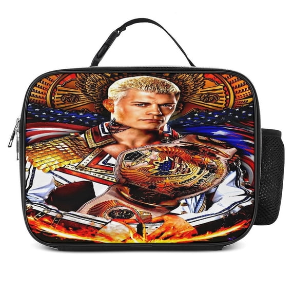 Co-dy Wrestler Rh0d Reusable Lunch Bento Box Insulated Portable ...