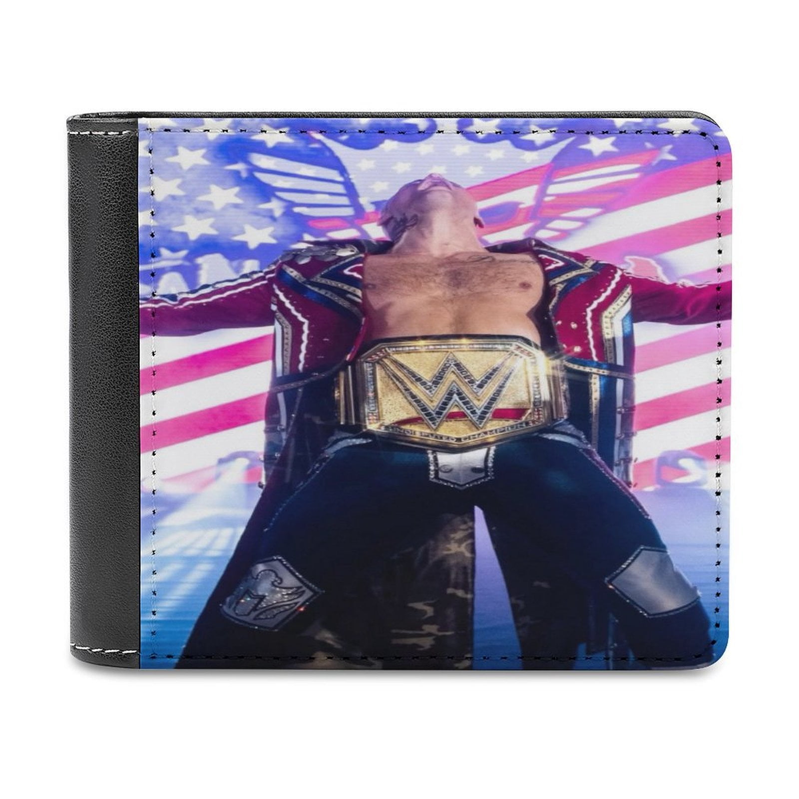 Co-dy Wrestler Rh0d Wallet for Men Leather Purse Clutch Card Holders ...