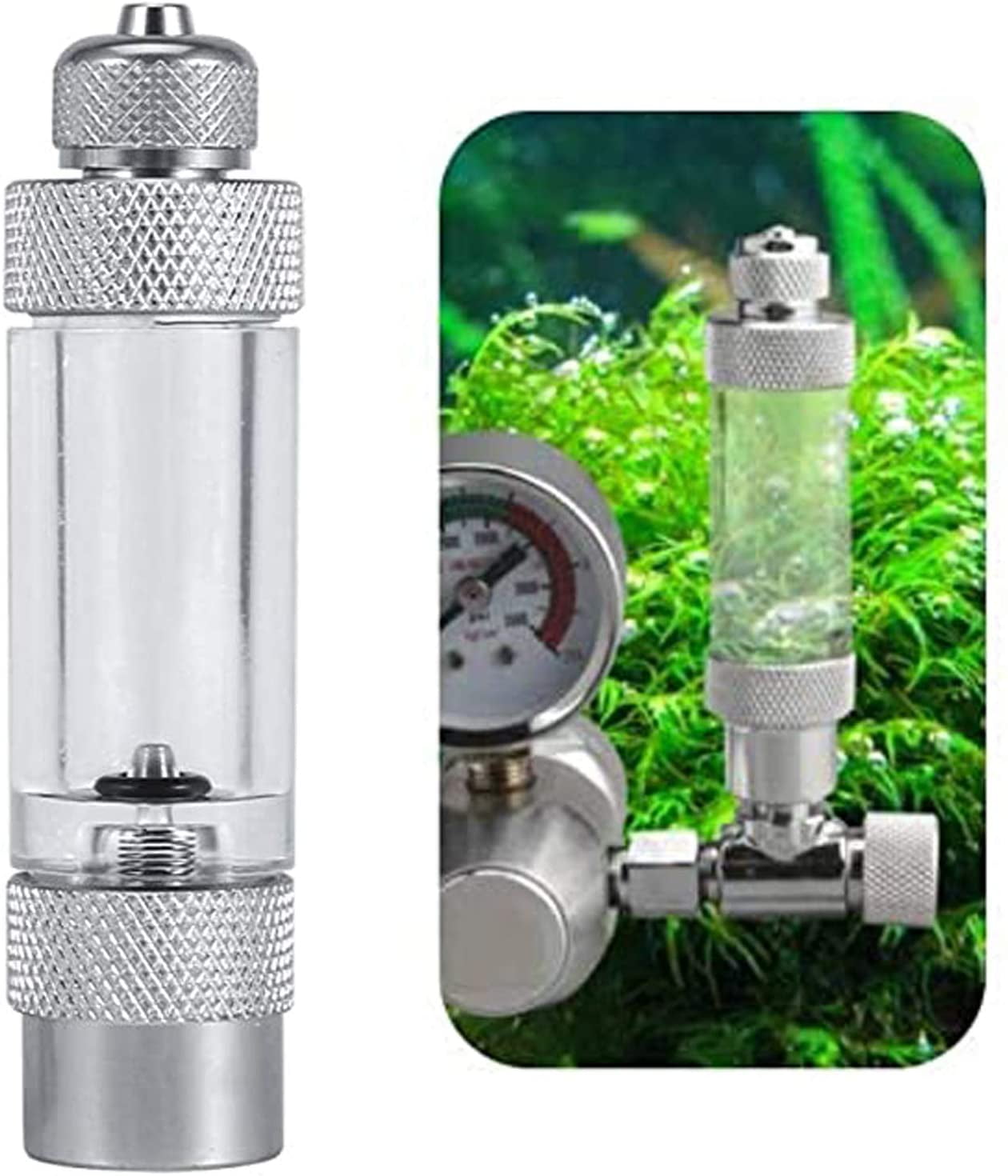 Co2 Bubble Meter, Aquarium Air Pump Accessories, Non-Return Bubble ...
