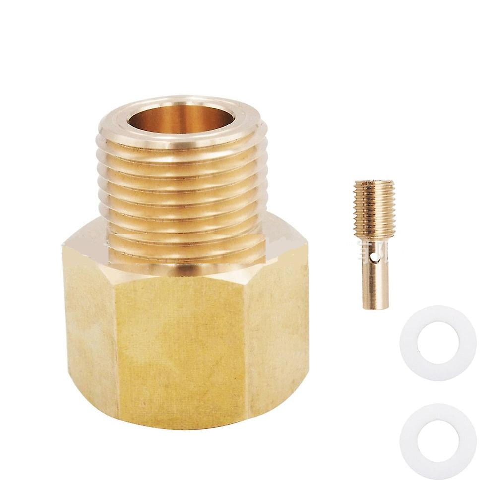 Co2 Cylinder Tank W21.8-14 To W21.8-14 Adapter Converter With Rpv Valve ...