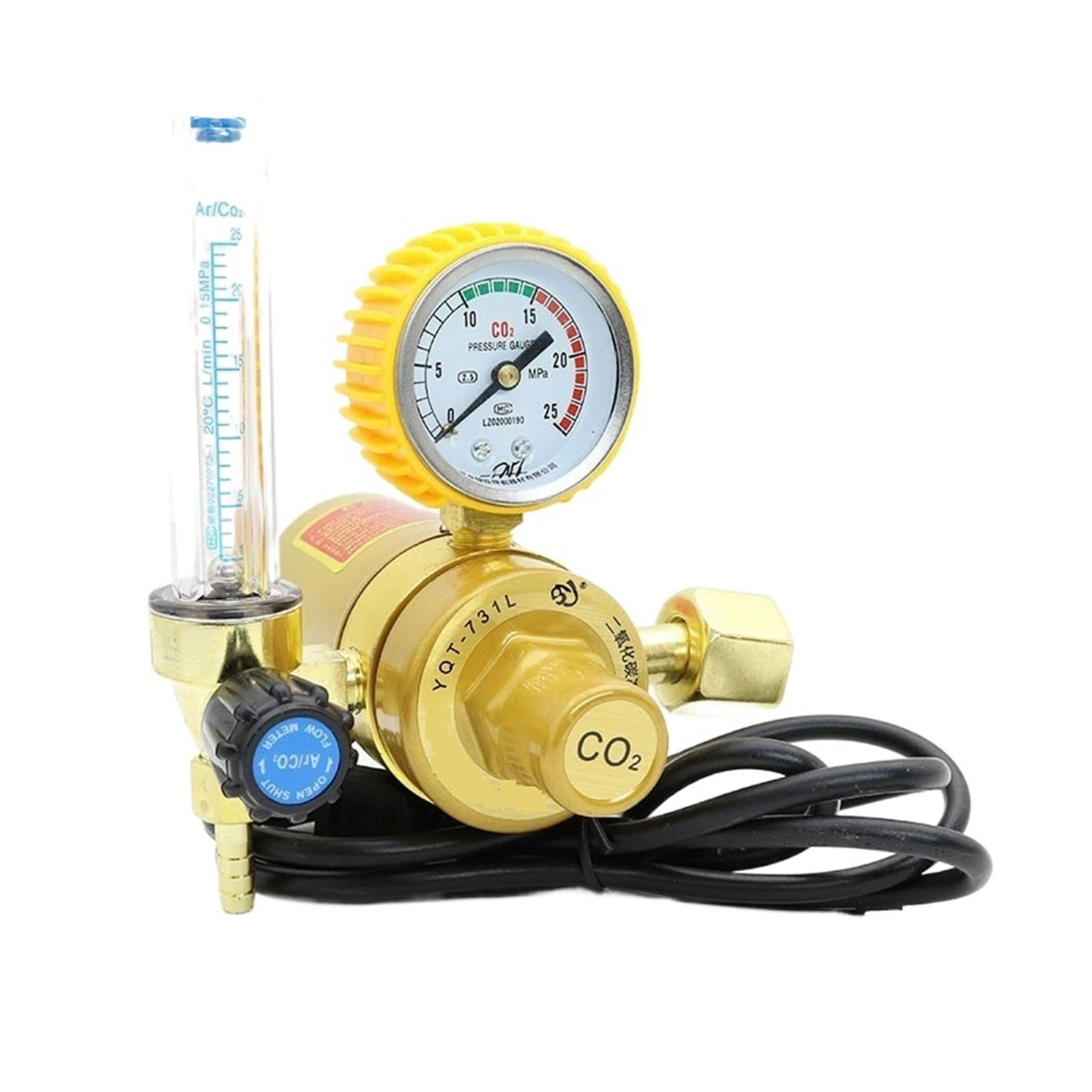 Co2 Regulator Air Pressure Regulator Welding Gas Regulators Valve ...